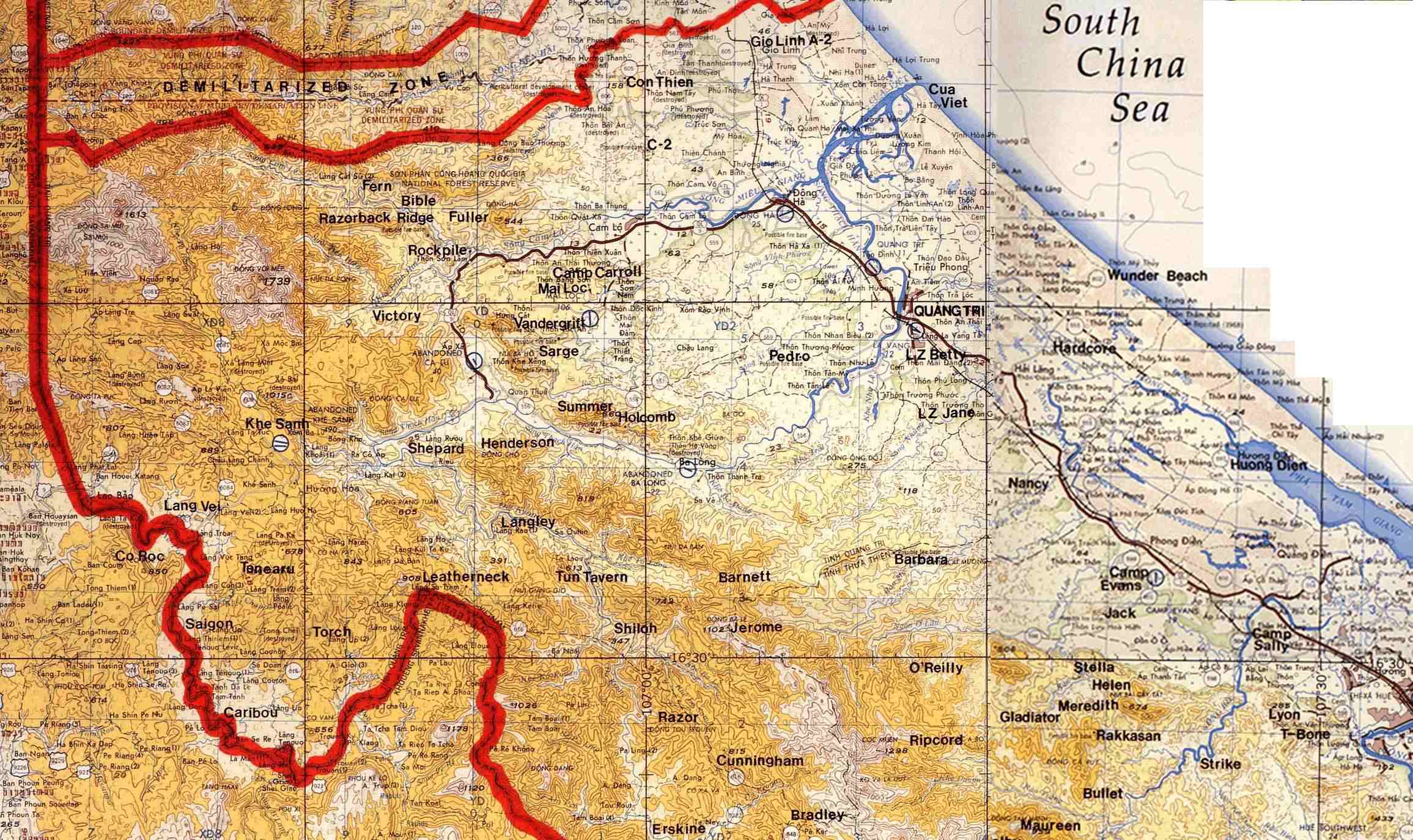LZ SALLY MAPS